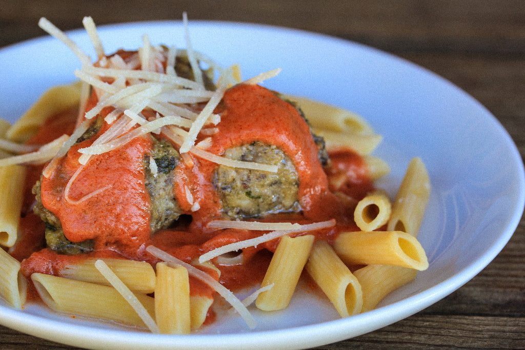 Penne Vodka – Nut Crumbs