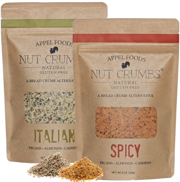 Gluten Free Italian and Spicy flavored Nut Crumb combo pack – Nut Crumbs