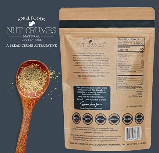 Original flavored Gluten-free breading by Nut Crumbs